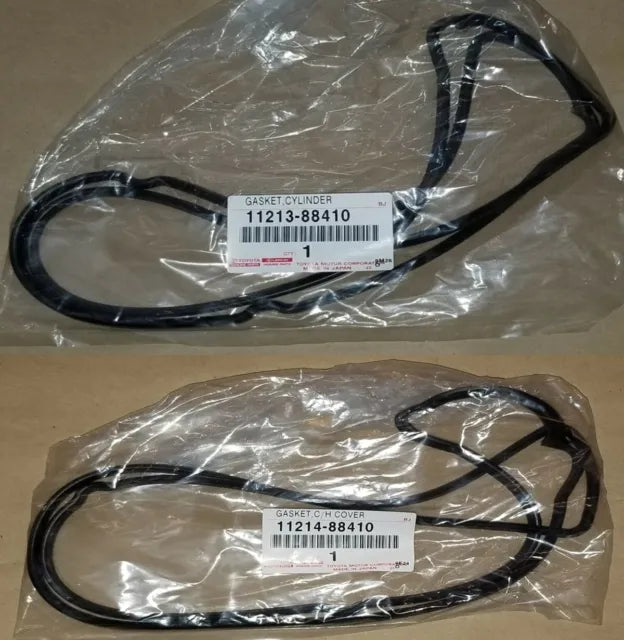 Genuine OEM Toyota 1JZGTE VVTI Cam Cover Gaskets - 11213-88410 & 11214 ...