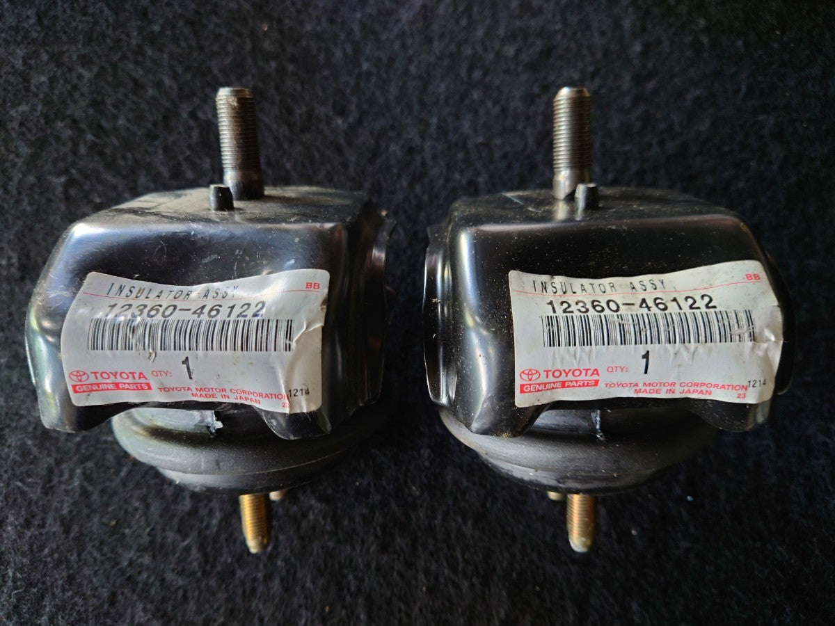 Genuine OEM JX100 Chaser 1JZ Engine Mounts - 12360-46122 – OEM 4 JDM ...