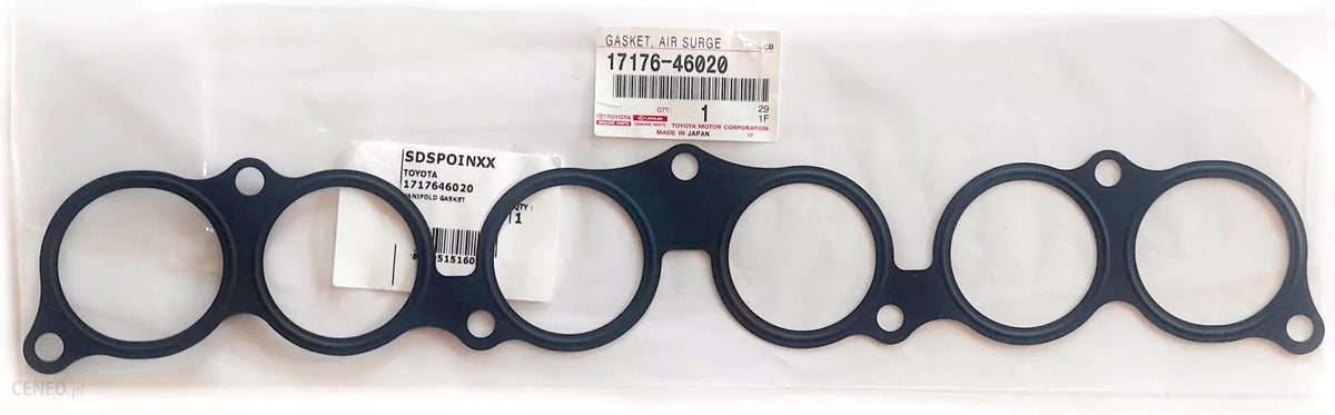 Genuine OEM Toyota 2JZGE Upper Runners to Lower Runners Intake Gasket ...