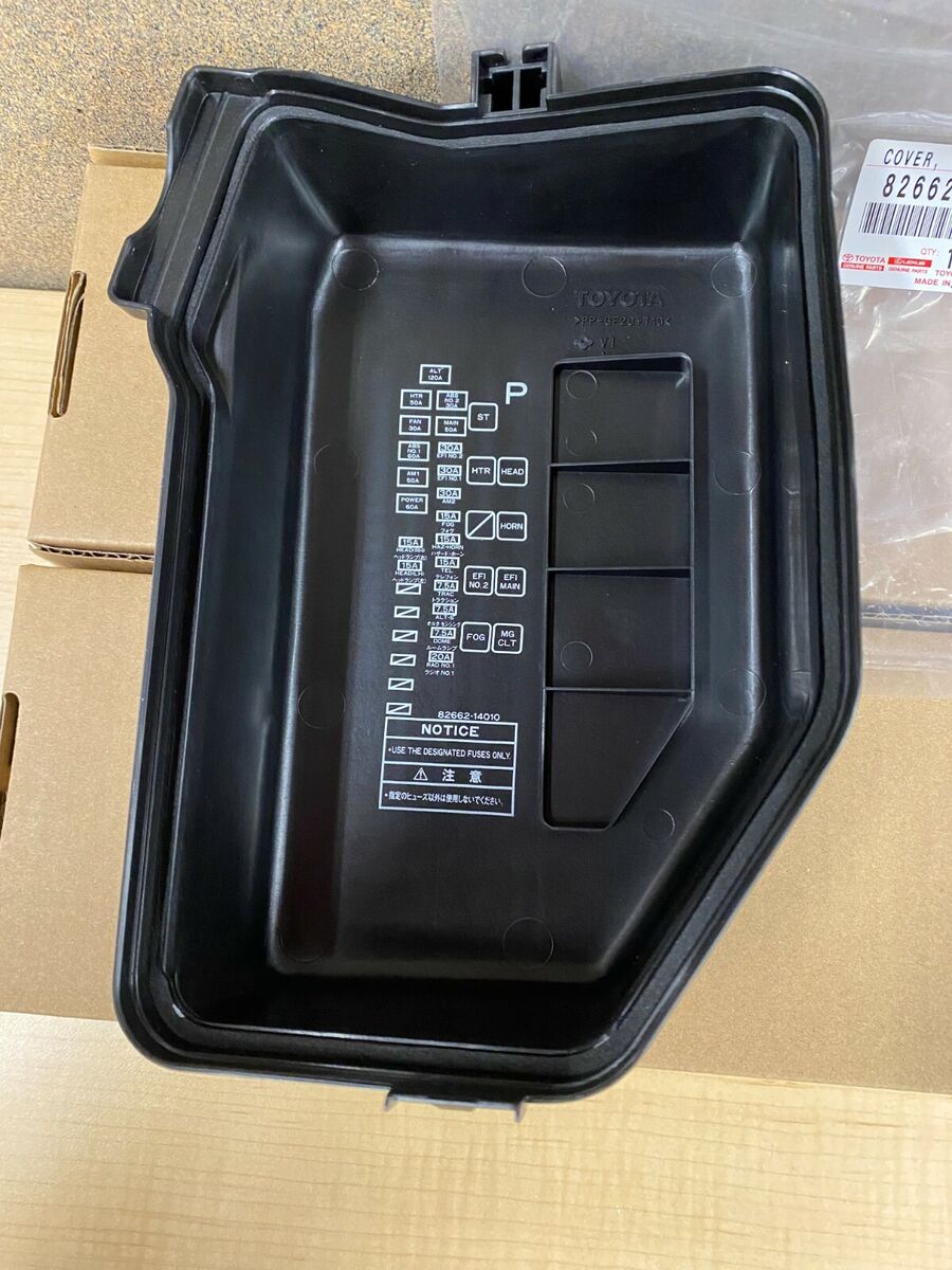 Genuine OEM JZA80 Fusebox Lid - 82662-14010 – OEM 4 JDM PTY LTD