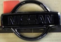 Genuine OEM Nissan S15 Rear “Nissan” badge - 84890-85F00 (Black Chrome ...