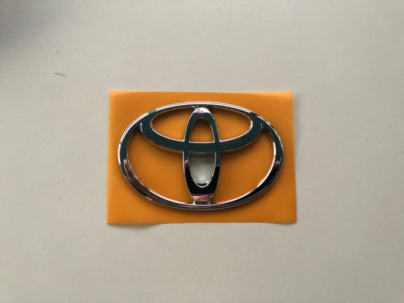 Genuine OEM Toyota Chrome Toyota Symbol Rear Hatch Badge - 75471-13041 ...