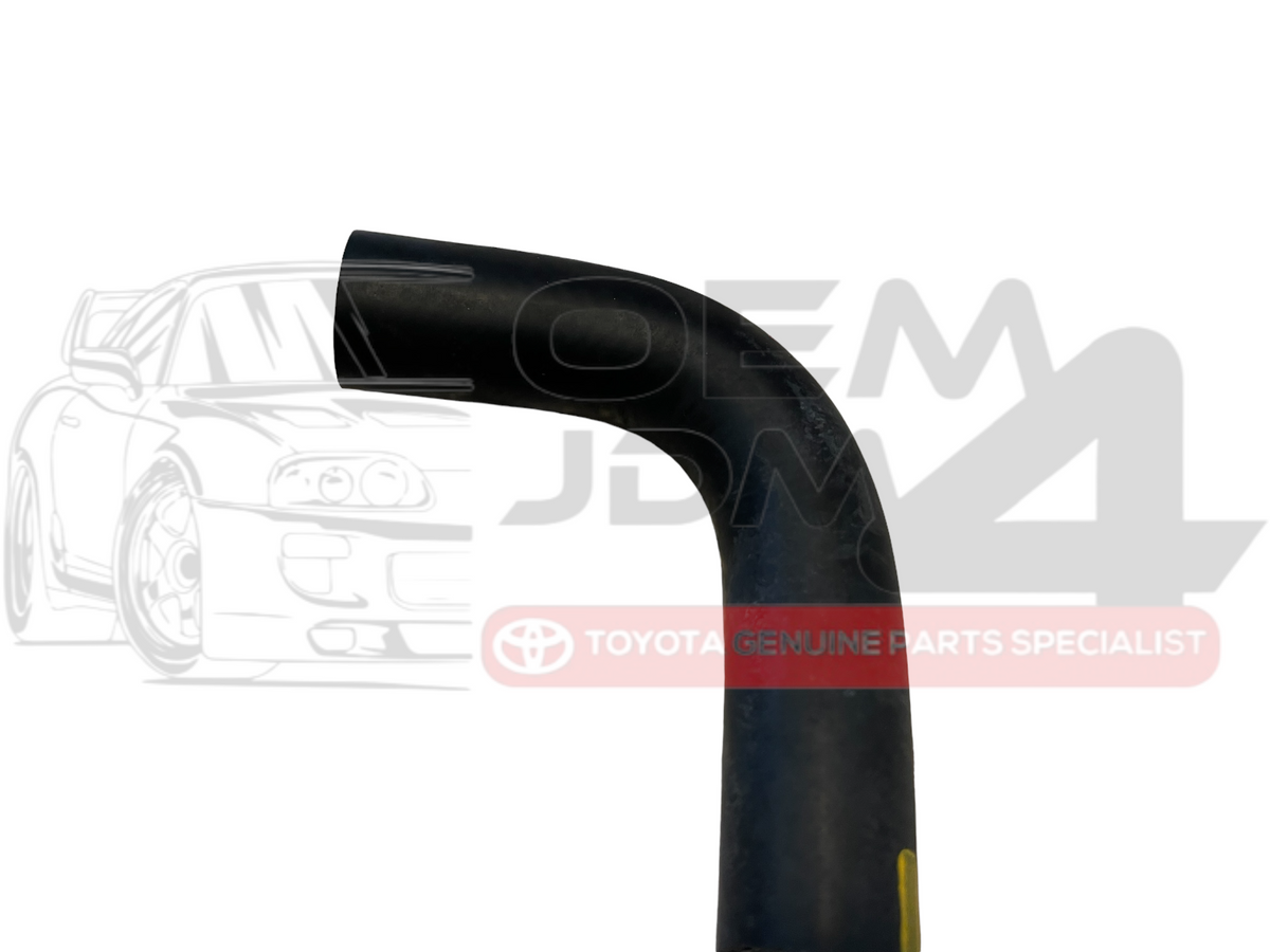 Genuine OEM Toyota 2JZ Oil Cooler to Waterpump Bypass Pipe Coolant Hos ...