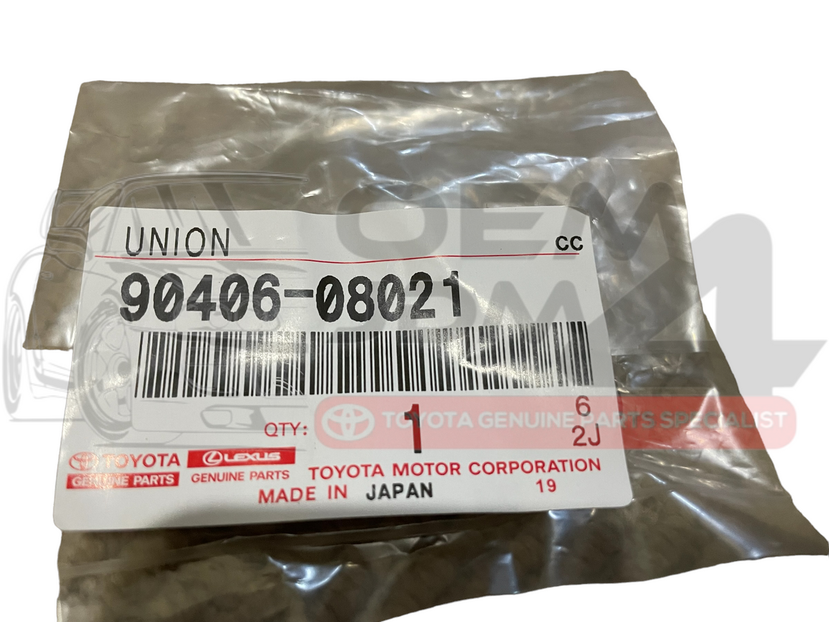 Genuine OEM Toyota 2JZGTE Head Side Union Water Feed - 90406-08021 ...