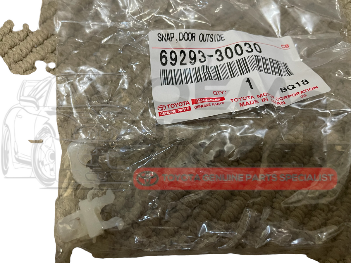 Genuine OEM Toyota JZA80 Supra Door Handle Snap Rod Clip - 69293-30030 ...